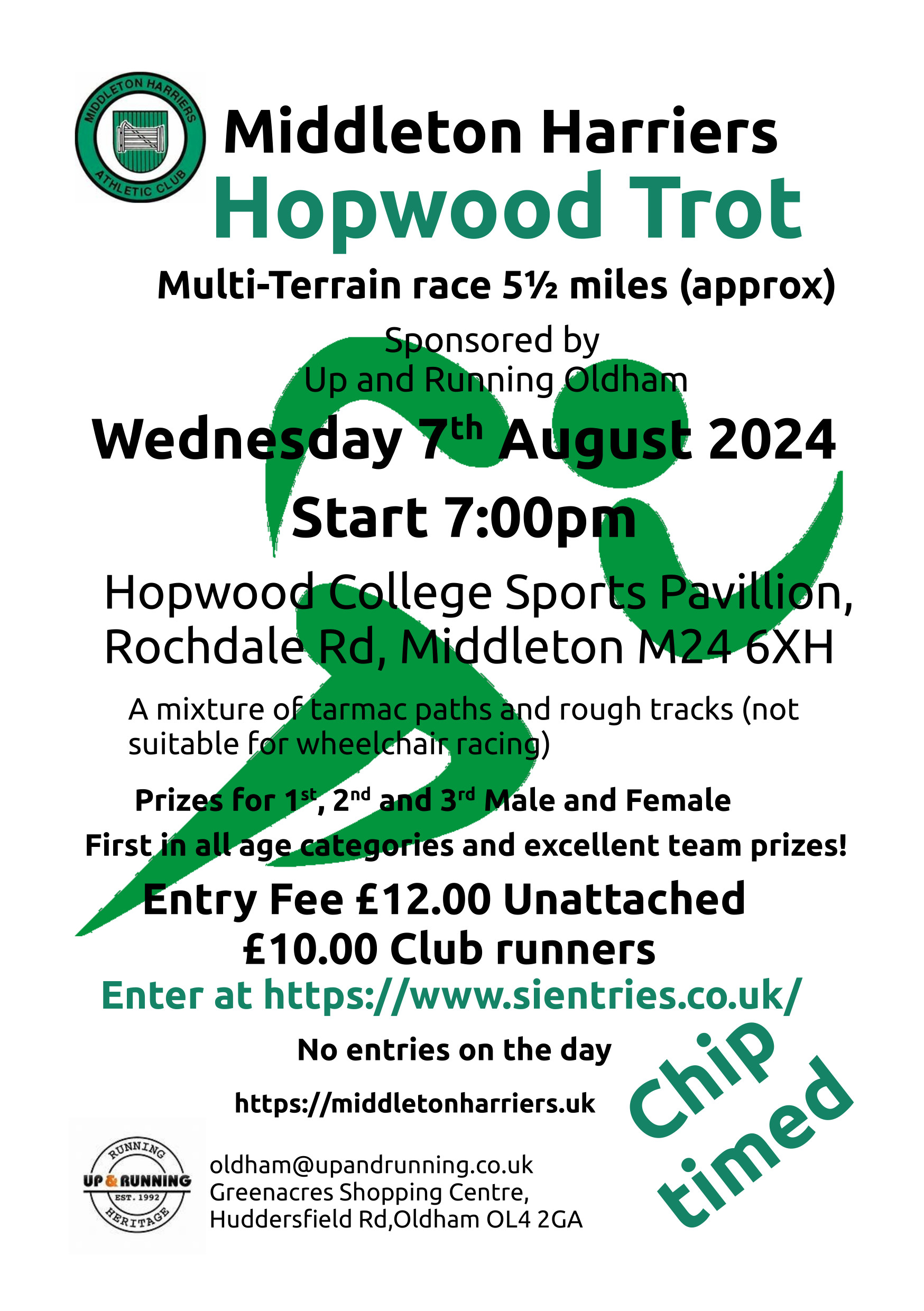 The Hopwood Trot – Middleton Harriers
